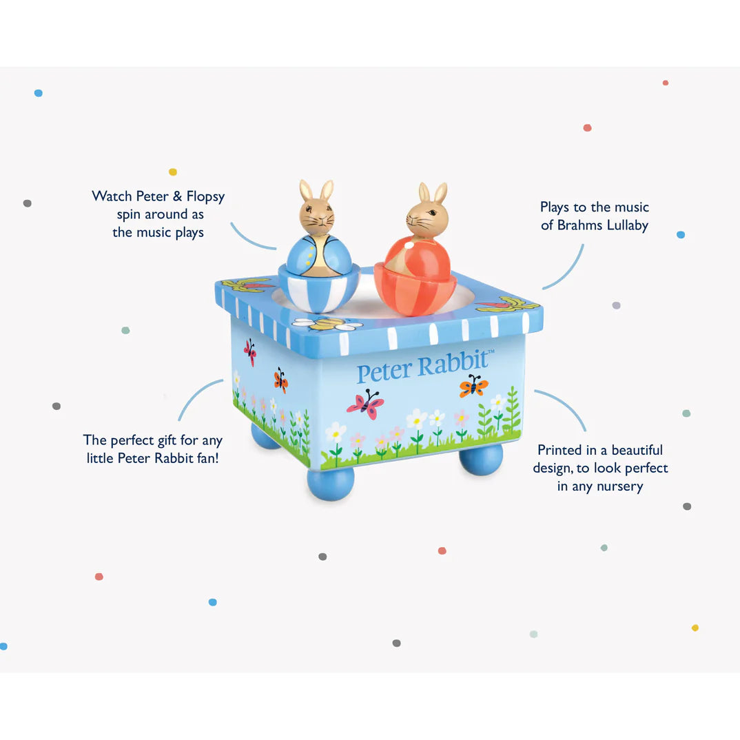 Peter Rabbit Music Box – Love & Best Wishes