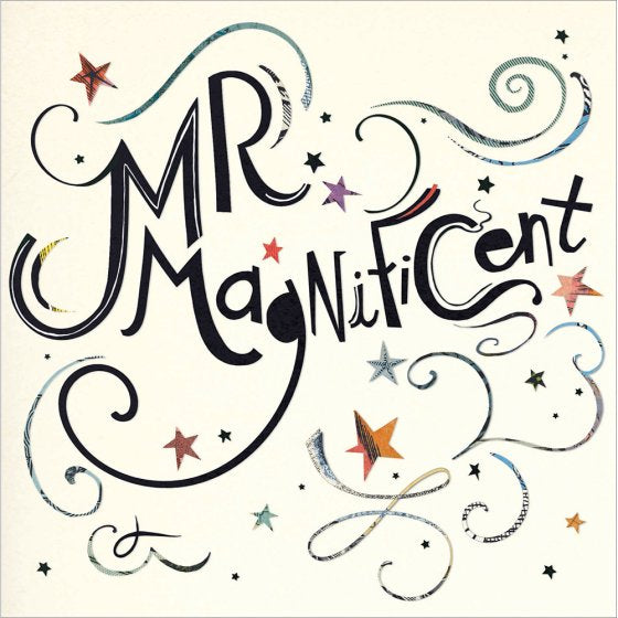 Woodmansterne Mr Magnificent – Love & Best Wishes